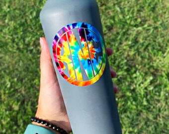 Tie Dye Car Decal - Etsy