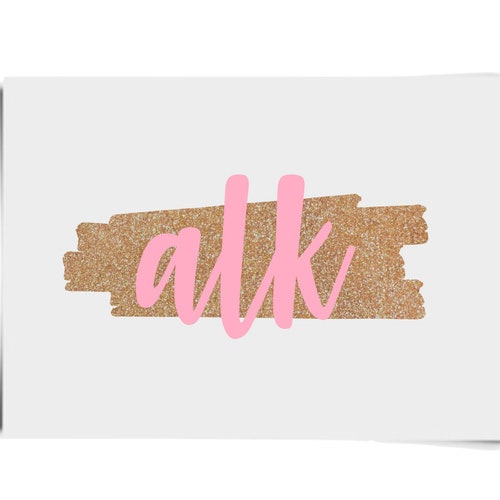 Monogram Car Vinyl Decal Yeti Decal Laptop Etsy