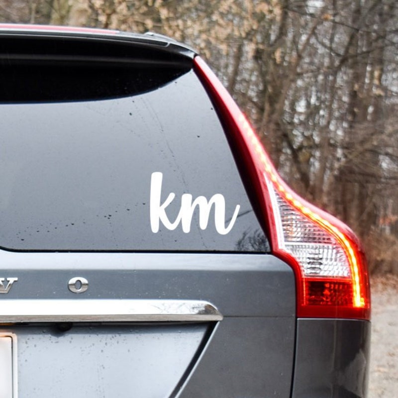 Monogram Decal - Etsy