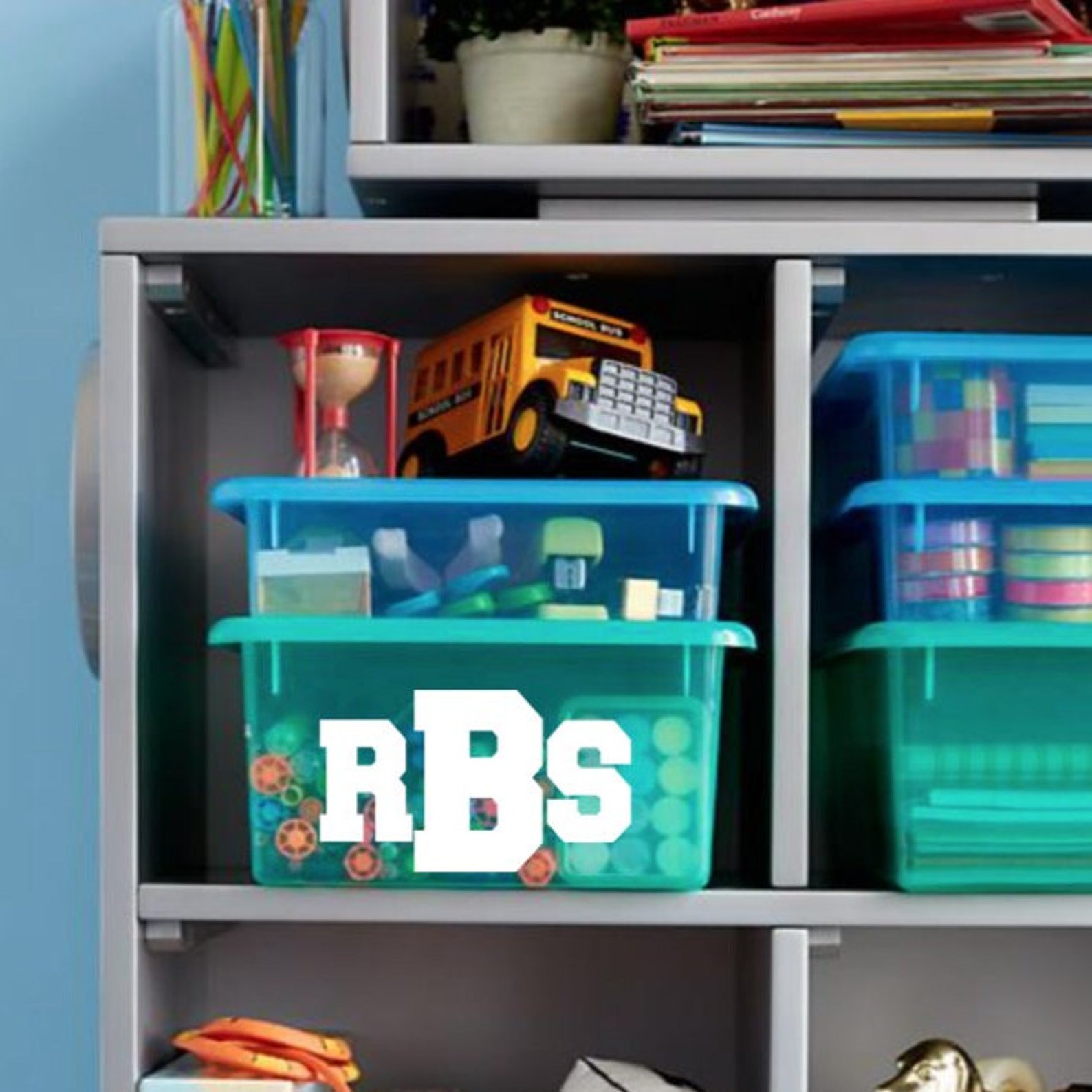 Vinyl Monogram Decal Boy Monogram Masculine Monogram - Etsy