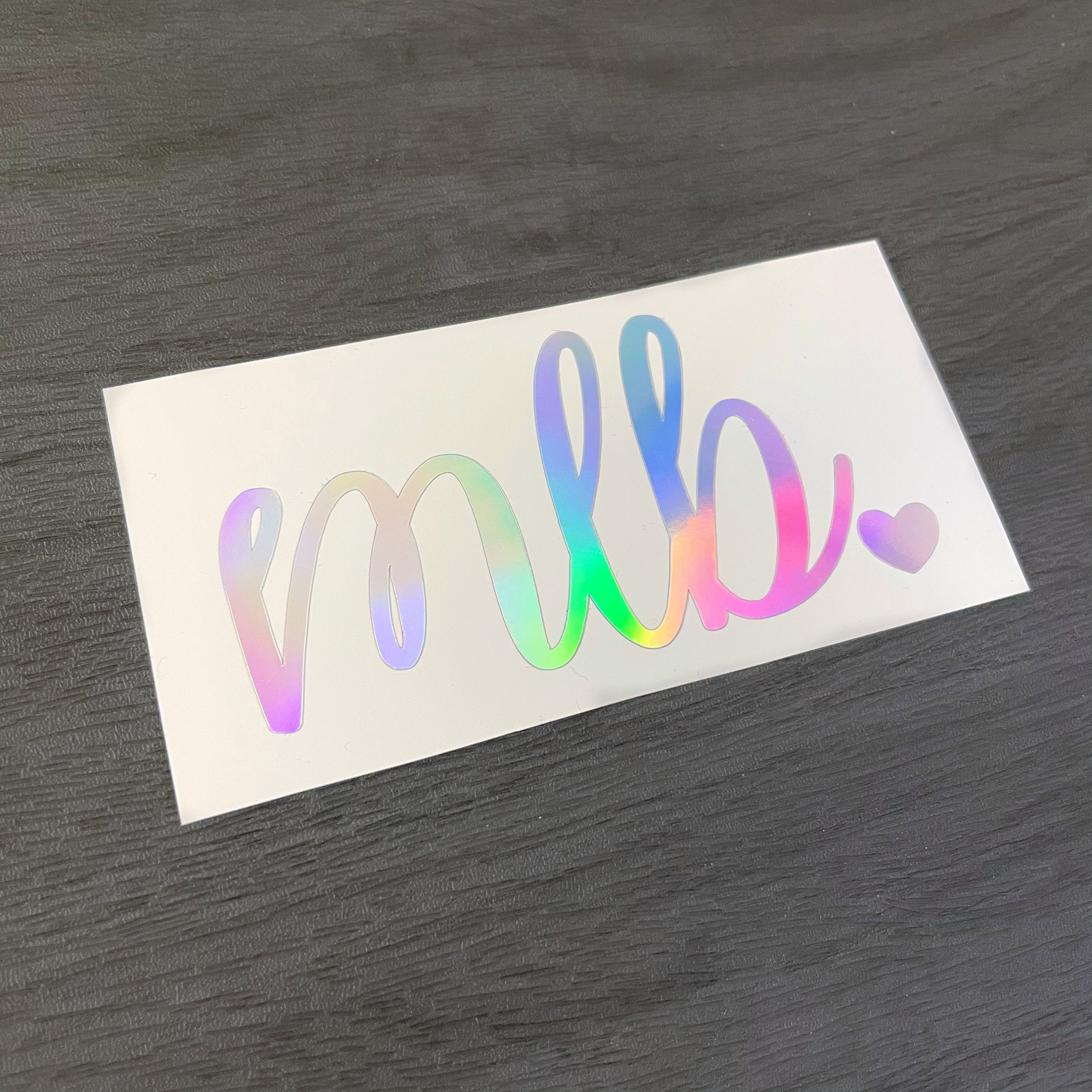 Holographic Monogram Decal Car Decal Vinyl Decal Yeti - Etsy