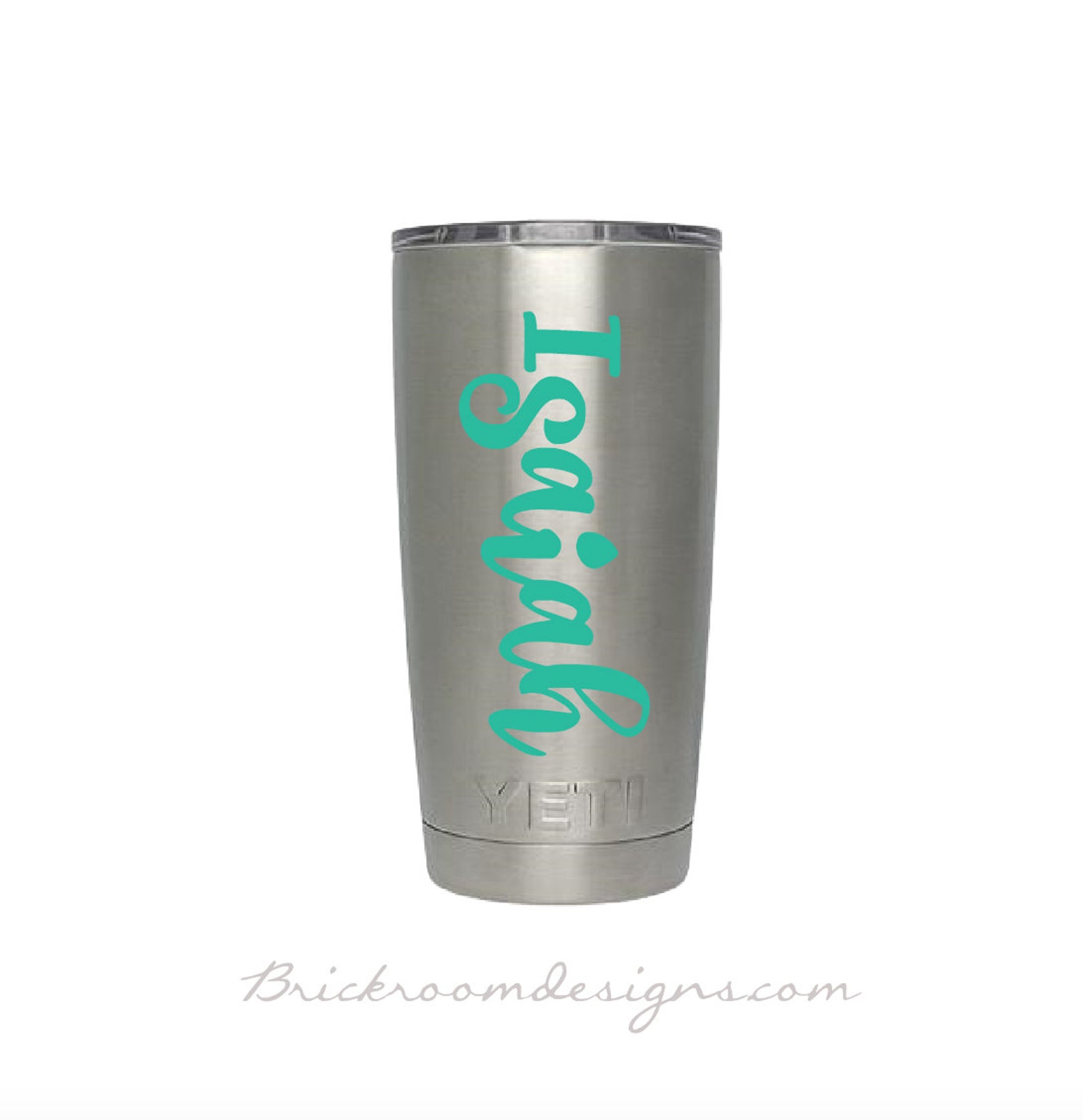 Vinyl Name Decal - Name Decal for Yeti Cup, Name Label, Yeti Rambler ...
