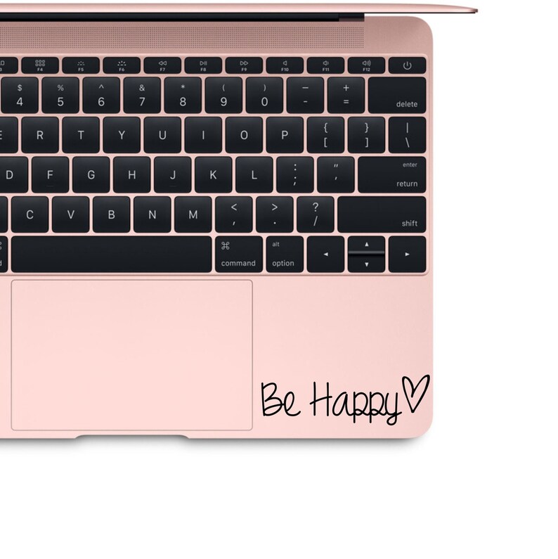 Be Happy Sticker, Be Happy Car Decal, Laptop Sticker, Vinyl Decal ...