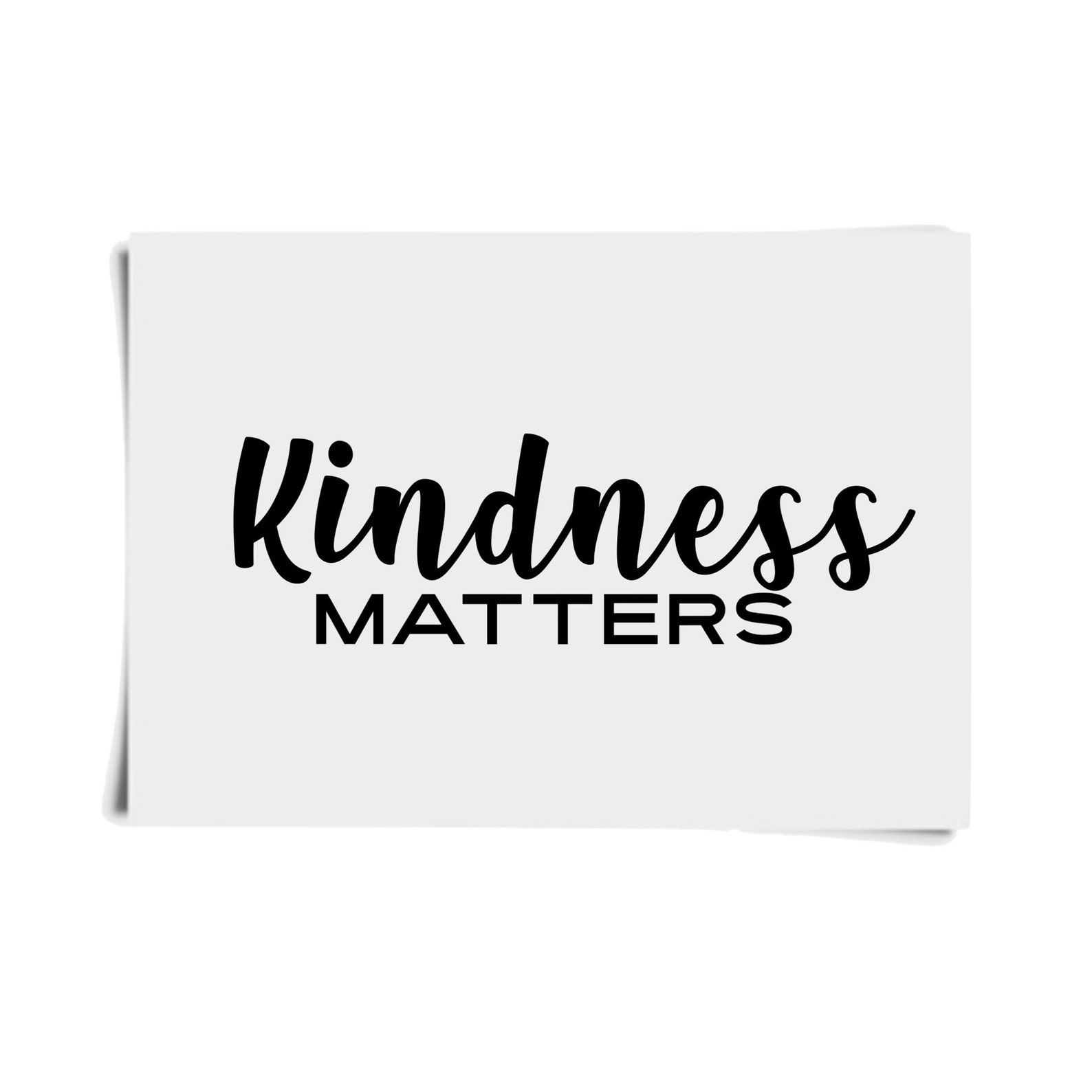Kindness Matters Decal, Kindness Decal, Vinyl Decal, Laptop Decal, Car ...
