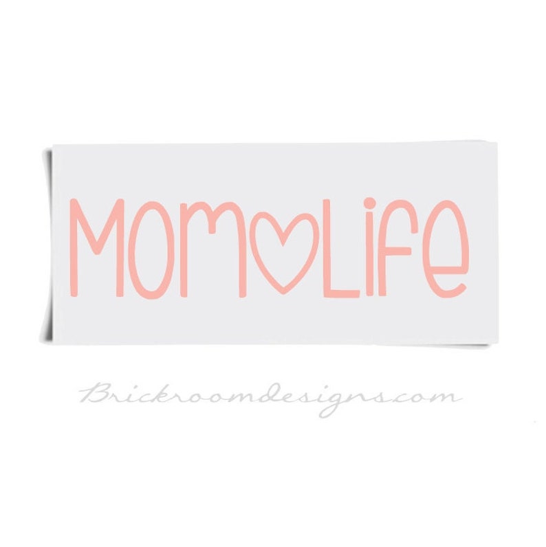 Mom Life Sticker Mom Life Decal Mom Life Car Decal Vinyl - Etsy