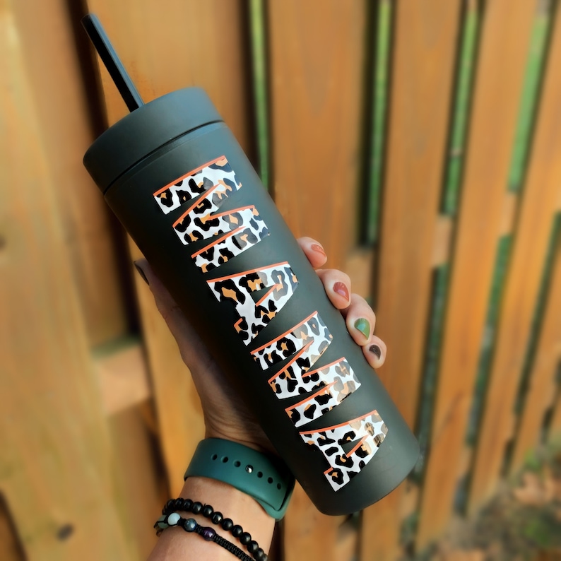 Mama Decal for Tumbler Leopard Mama Decal Mama Sticker | Etsy