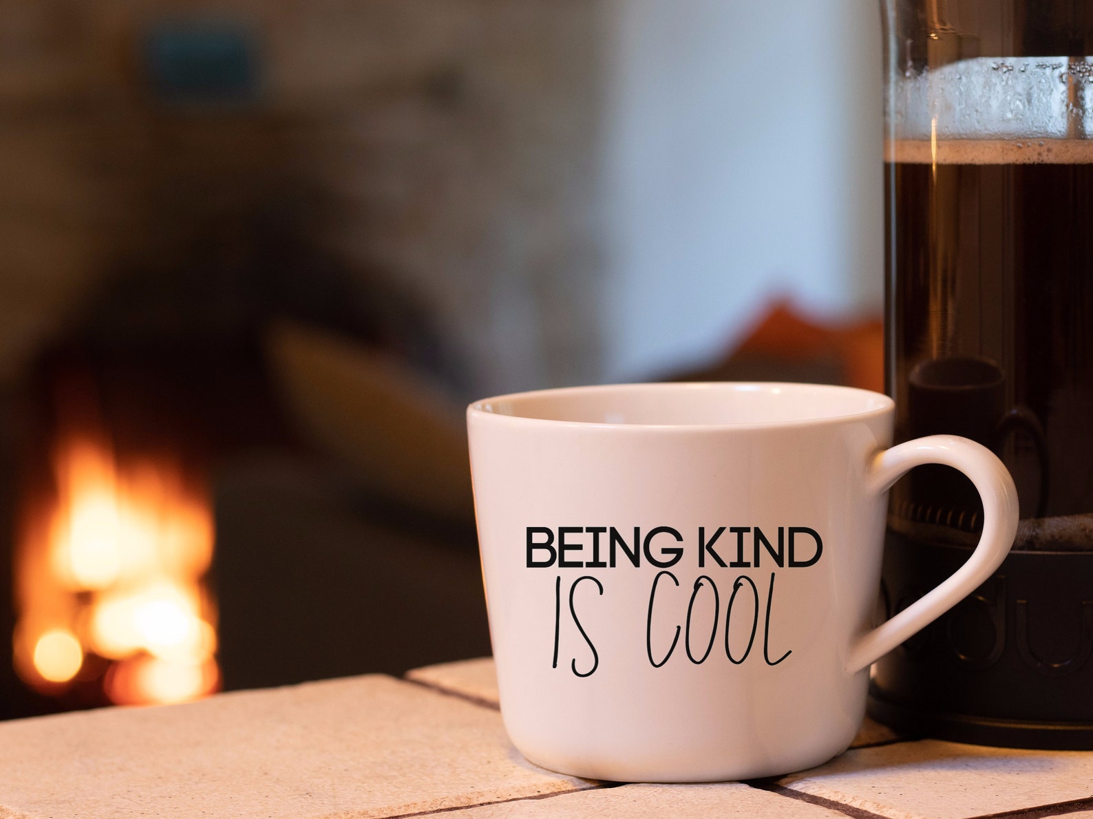 Being Kind is Cool Decal Kindness Decal Vinyl Decal | Etsy