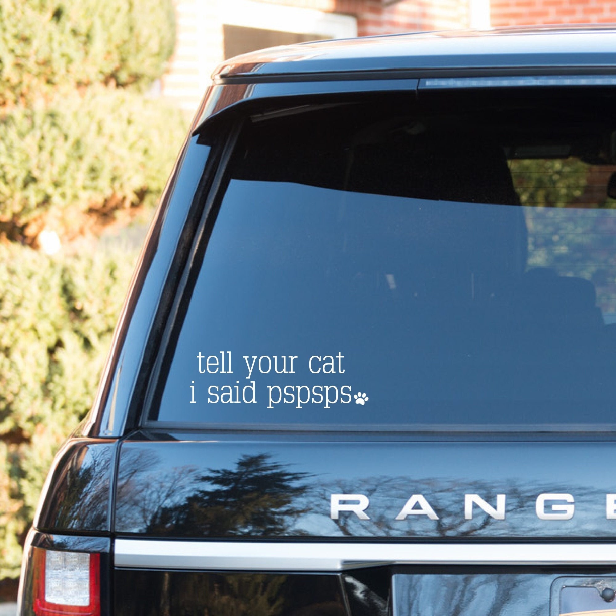 Stickers, Labels & Tags Funny Vinyl Decal Pspsps Decal Sticker Tell ...