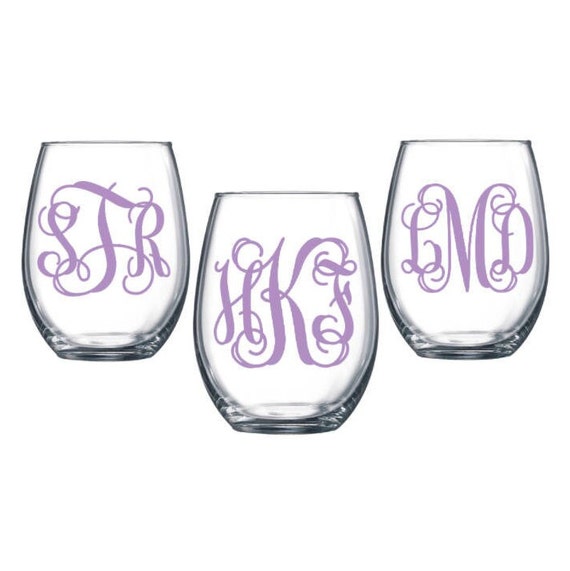 Paper, Party & Kids Monogram stickers personalized monogram monogram ...