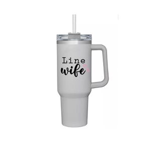 Line Wife Decal / Line Wife Car Decal / Tumbler Decal / Line Wife ...