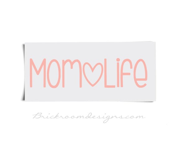 Mom Life Sticker Mom Life Decal Mom Life Car Decal Vinyl | Etsy