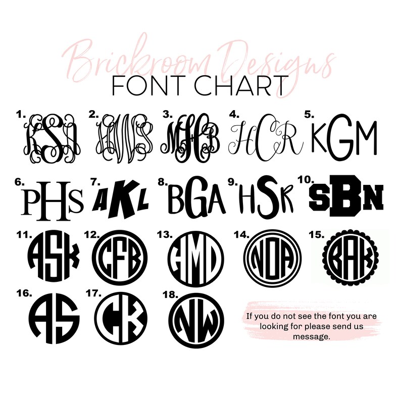 Vinyl Monogram Decal Monogram for Phone Case Iphone Monogram - Etsy
