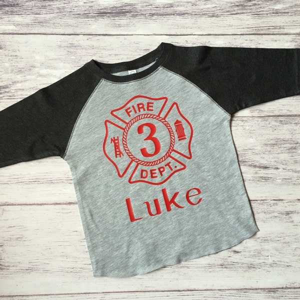 Fireman Theme Birthday - Etsy