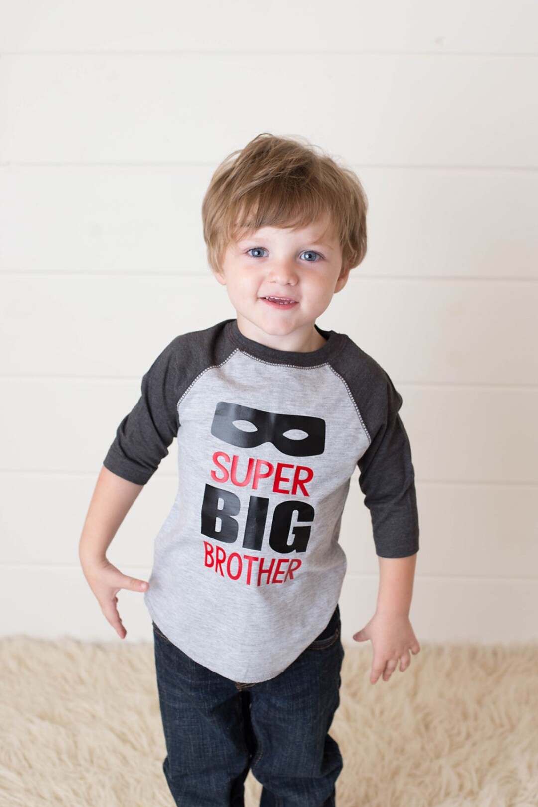 Super Big Brother Shirt, Superhero Big Brother Announcement Shirt, Big ...