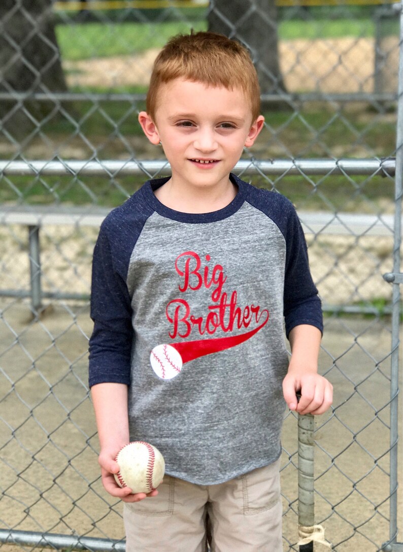 Baseball big brother shirt | Etsy