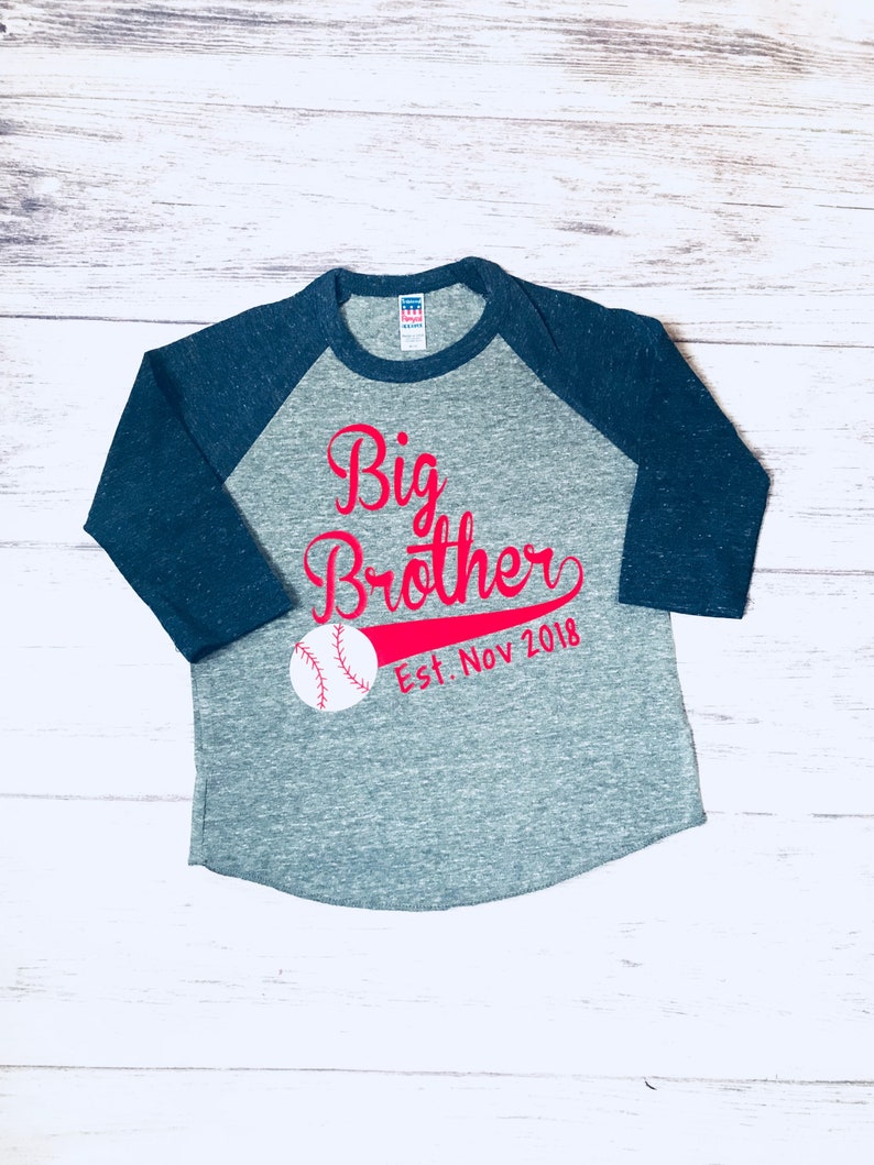 Baseball Big Brother Shirt | Etsy
