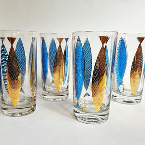Fred Press Vintage Fish Glasses - Etsy