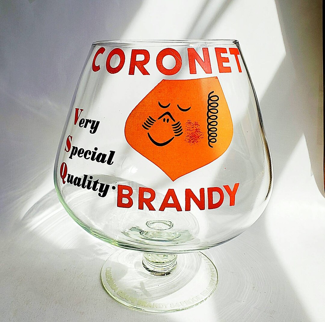 Oversized Brandy Snifter, Advertising Campaign, Midcentury - Etsy