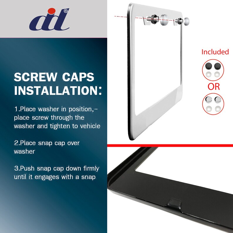 Custom License Plate Frame Laser Engraved on High Quality - Etsy