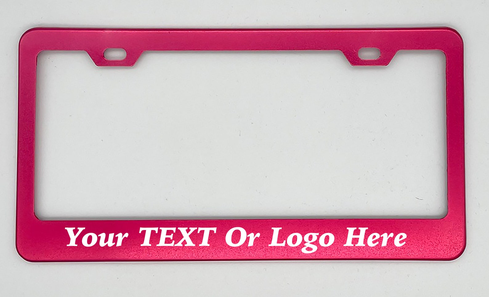 Personalize License Plate Frame Laser Engraved on High Quality - Etsy