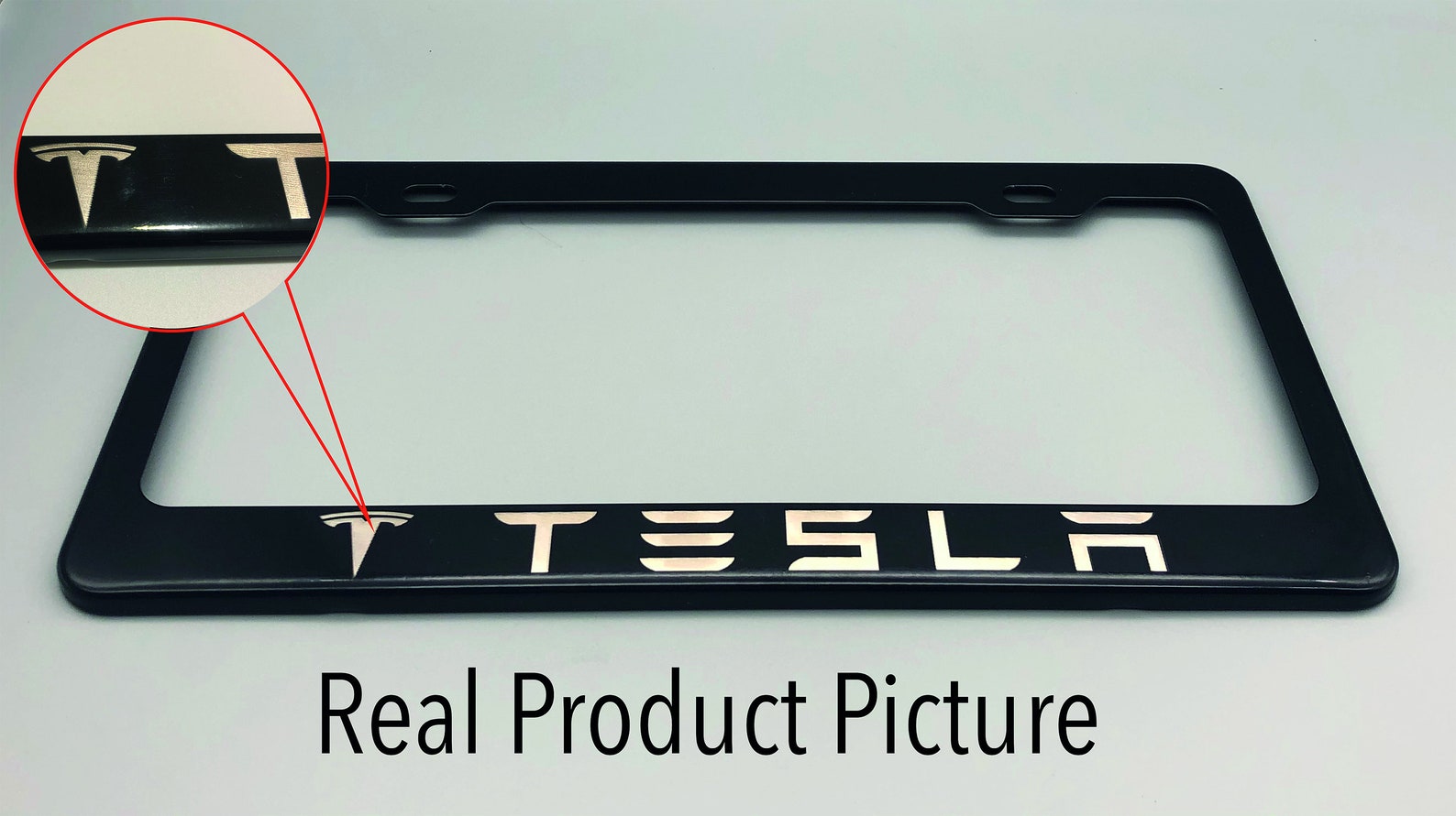 Personalize License Plate Frame Laser Engraved on High Quality ...