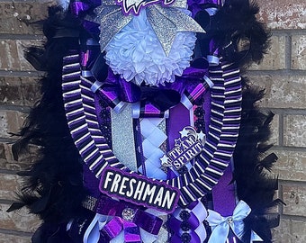 Triple Flower/heart Shaped Homecoming Mum - Etsy