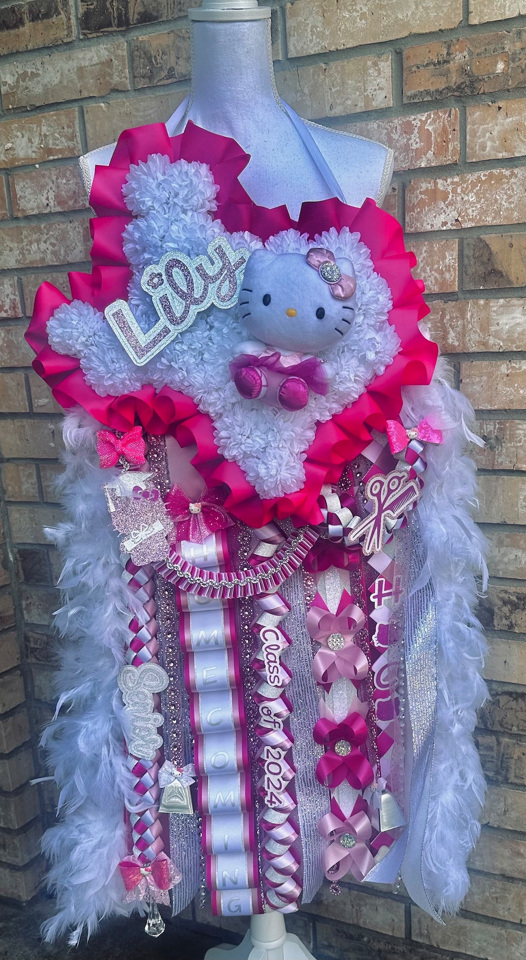 Custom Texas Shaped Homecoming Mum | Ultimate Mum - Etsy