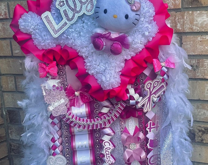 Small Texas Homecoming Mum - Etsy