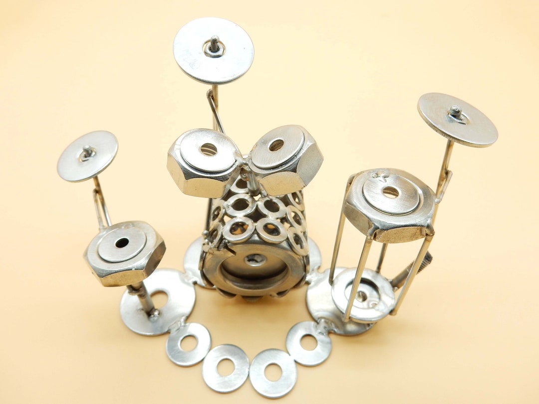 Percussionist Metal Sculpture Scrap Metals Metal Art Metal Sculpture ...