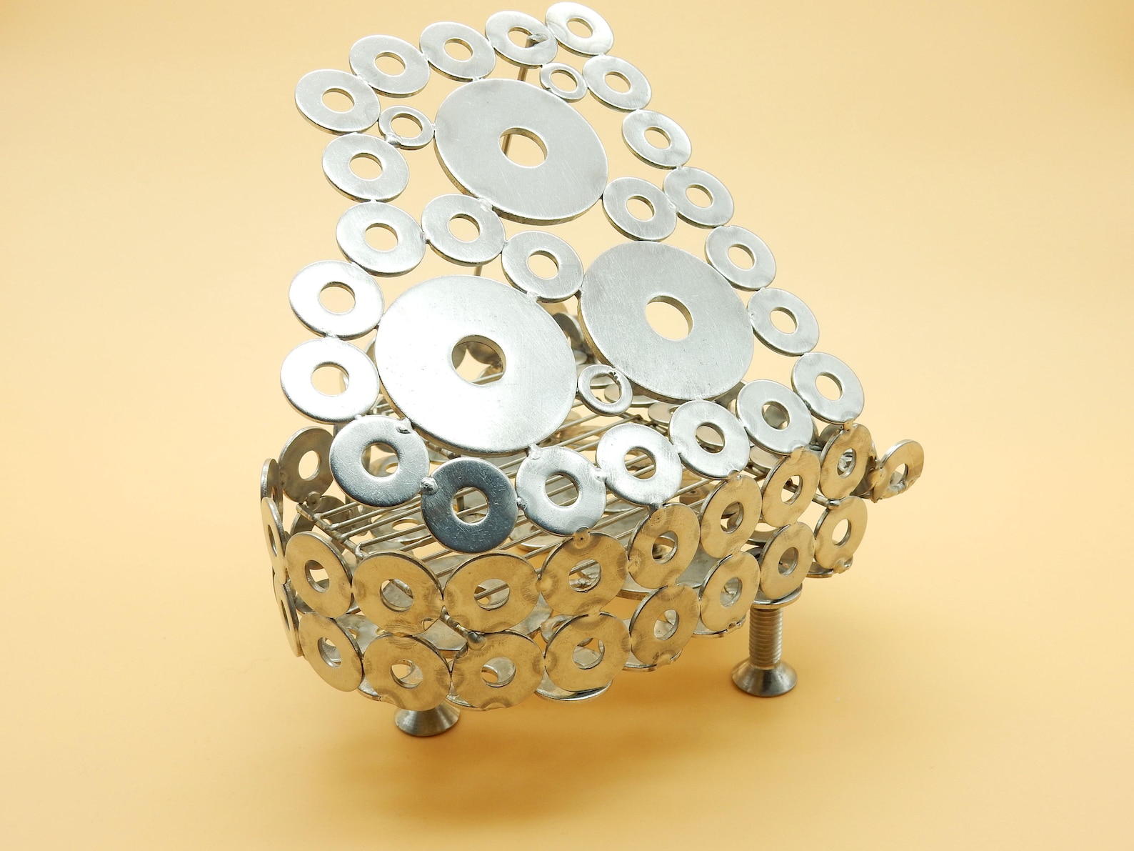 Piano Piano Piano Pianist Steel Sculpture Sculpture Pianist | Etsy