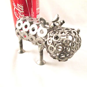 Hippo Fantasy Sculpture Steel Gift Christmas Hippo Steel Sculpture ...