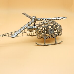Helicopter Metal Sculpture Metal Art Metal Sculpture Art Sculpture ...