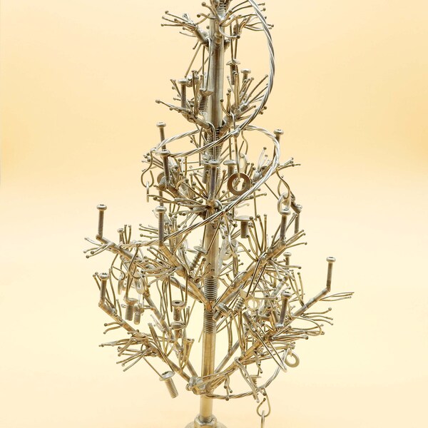 Metal Tree Sculpture - Etsy