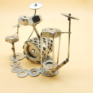 Percussionist Metal Sculpture Scrap Metals Metal Art Metal Sculpture ...