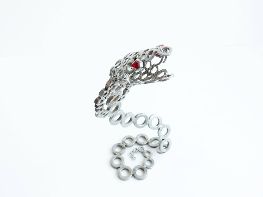 Cobra Metal Sculpture Snake Reptile Gift Cobra Passion Snakes - Etsy
