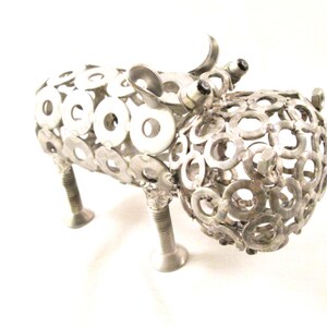 Hippo Fantasy Sculpture Steel Gift Christmas Hippo Steel Sculpture ...