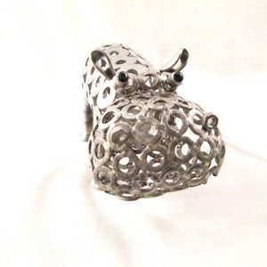 Hippo Fantasy Sculpture Steel Gift Christmas Hippo Steel Sculpture ...