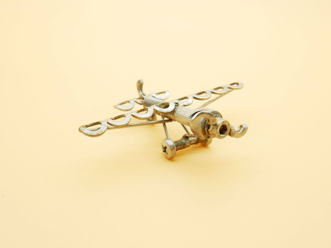 Aeroplane Air Aircraft Metal Sculpture Airplane Scrap Metals Steel ...