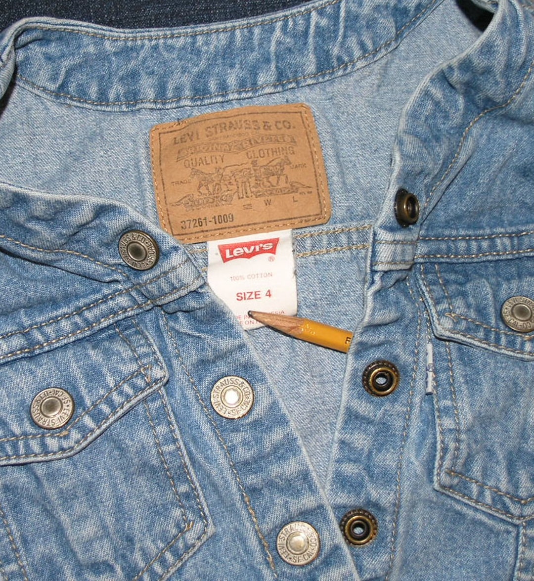 Levi's Vest Vintage Vest Levi's Jacket Levi's Kids Size 4 Unisex Boys ...