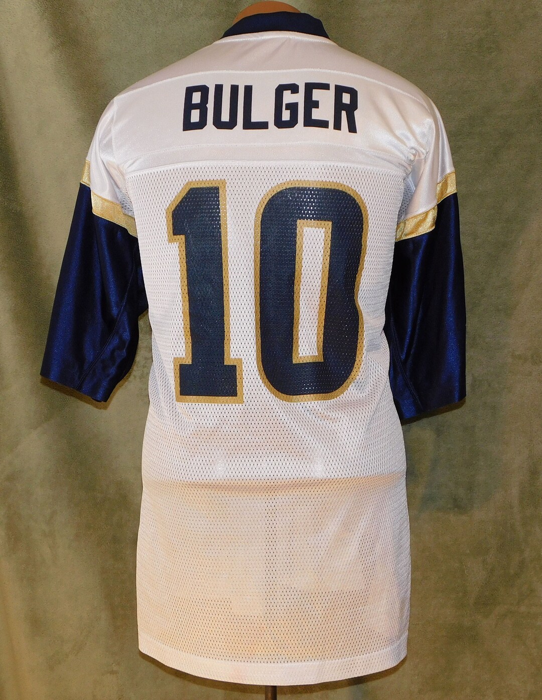 St Louis Rams Marc Bulger #10 Reebok Jersey Men's Size XL Authentic NFL ...