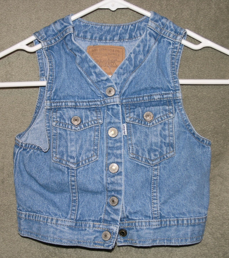 Levi's Vest Vintage Vest Levi's Jacket Levi's Kids Size 4 Unisex Boys ...