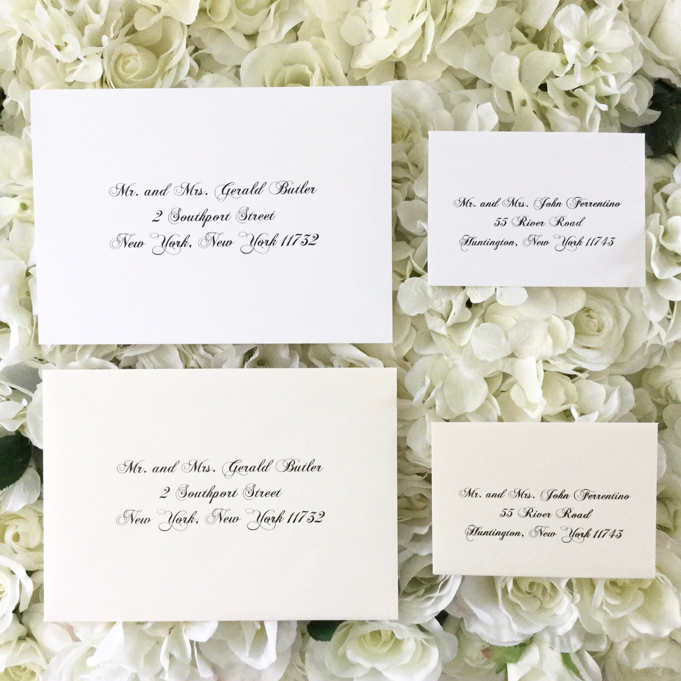 Square Double Layer Wedding Invitation, Wedding Invitation With Ribbon ...