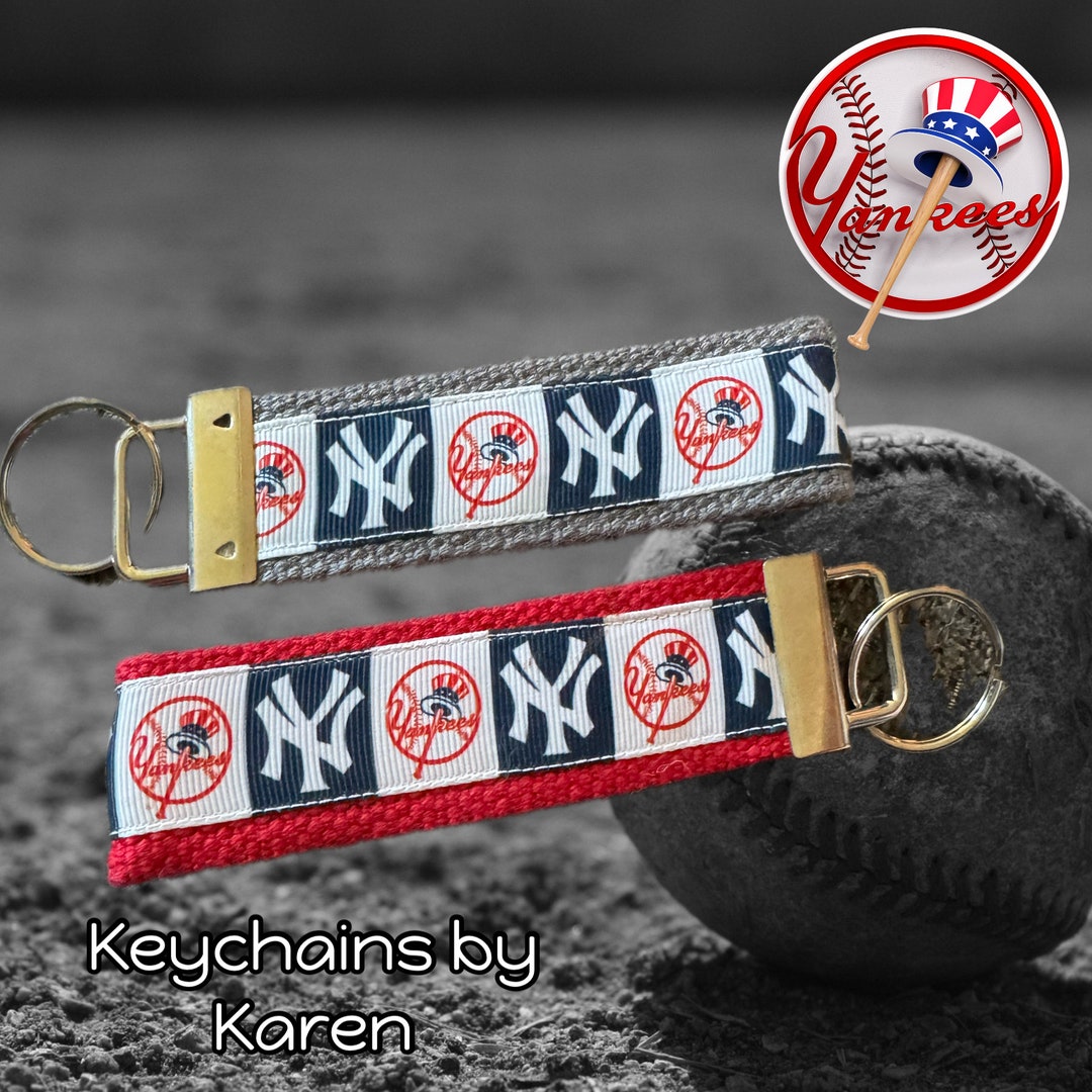 New York Yankees Keychain - Etsy