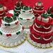Fake 2 Tier Christmas Mini Cakes - Etsy