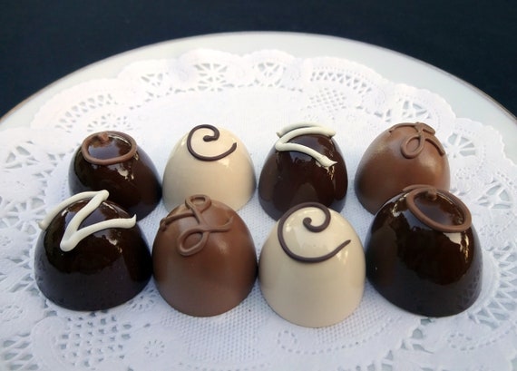 Fake Chocolates Set of 8 Chocolate Truffles - Etsy