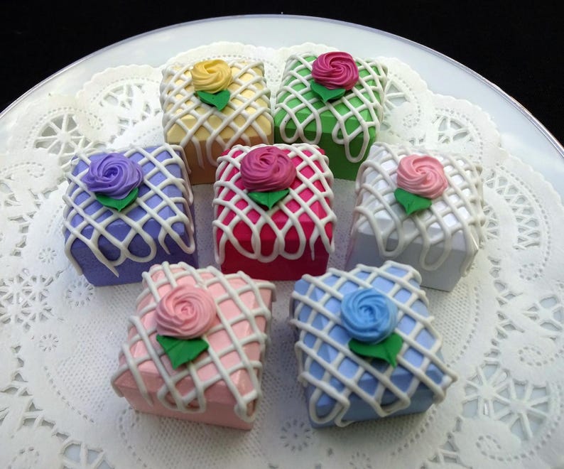 7 Pc. Rose Garden Fake Candy Set - Etsy