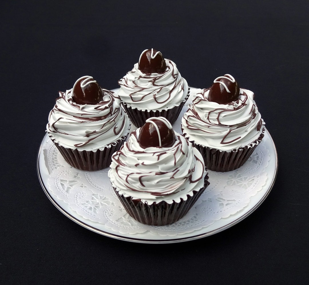Chocolate Swirl Fake Cupcake - Etsy