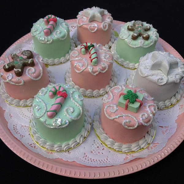Fake Christmas Cake - Etsy