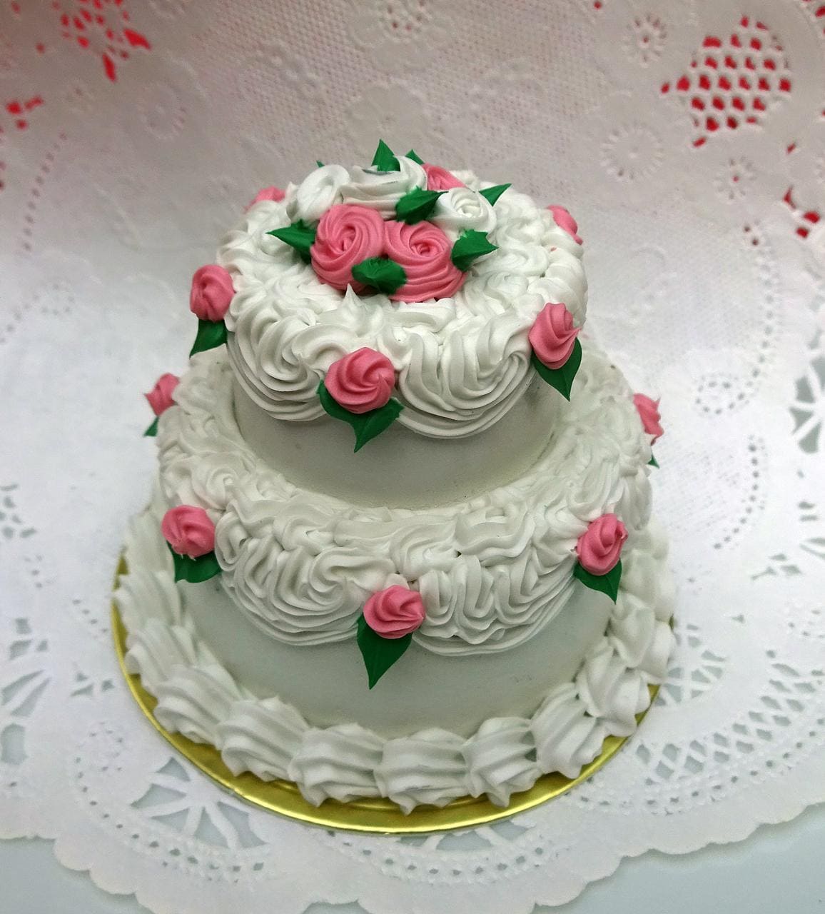 Fake Two Tier White Mini Cake or Wedding Cake - Etsy