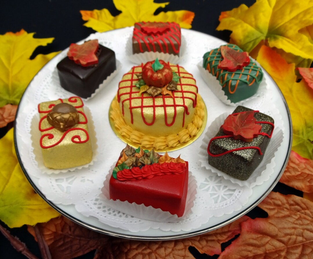 NEW 7 Pc. Autumn Pastries Set 5 - Etsy